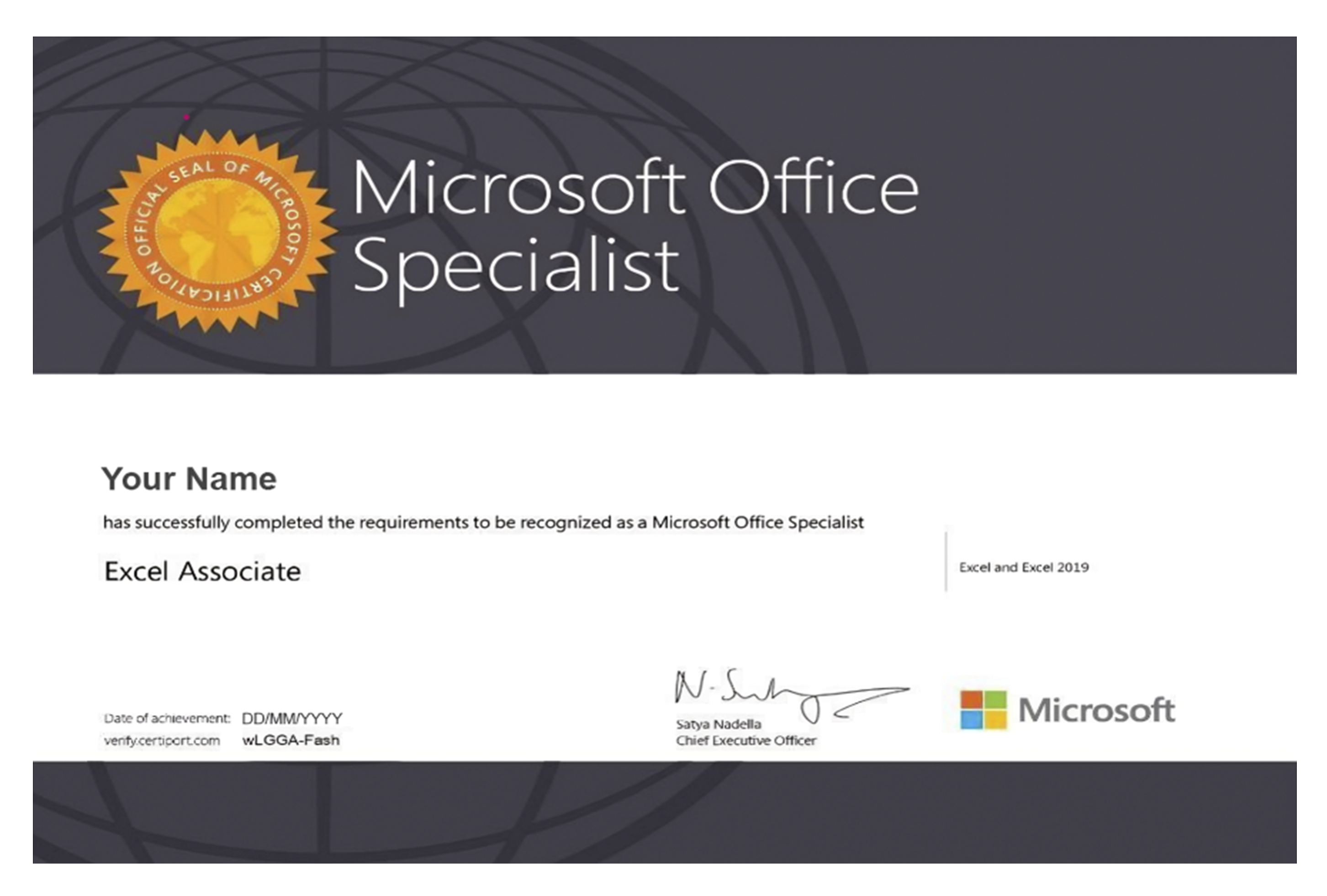 Microsoft Office Specialist: Excel Training & Certification